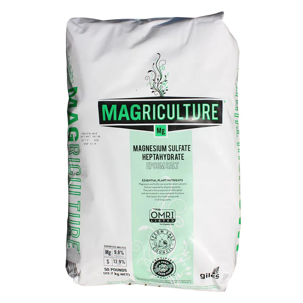 50lb Magriculture Magnesium Sulfate Epsom Salt – Standish Milling Company