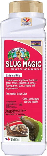 1.5 lbs Bonide Slug Magic Granules Snail & Slug Killer – Standish ...