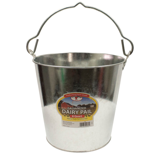 Miller 8 Qt. Galvanized Dairy Pail