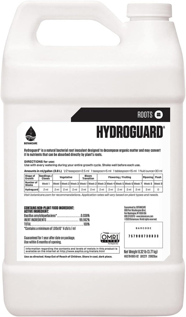 1 Gallon Botanicare Hydroguard Bacillus Root Inoculant – Standish ...