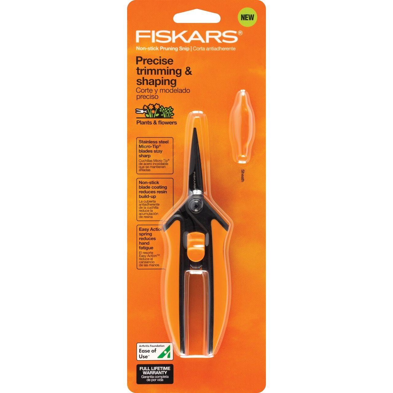 Fiskars Micro Tip Non-Stick Pruning Snips – Standish Milling Company