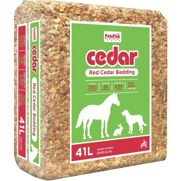 41L Pets Pick Red Cedar Animal Bedding