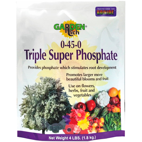 4lb Bonide Triple Superphosphate 0-45-0 Dust