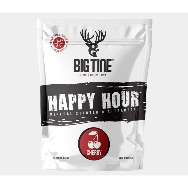 5# Big Tine Happy Hour Granular Mineral Attractant (Cherry)