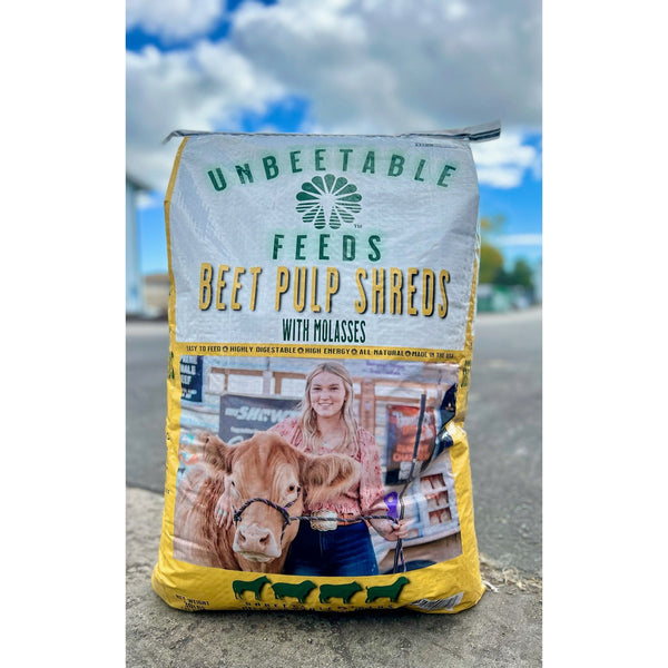 30 Lbs. Beet Pulp Shreds with Molasses Equine Feed Supplement