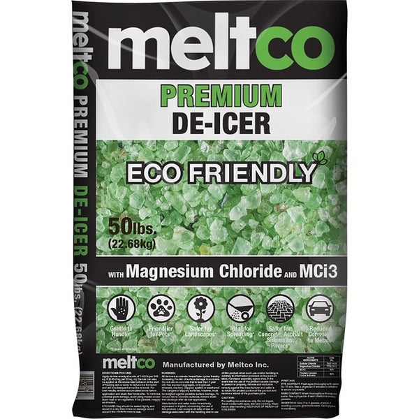 50 Lbs. Meltco Premium Eco-Friendly De-Icer