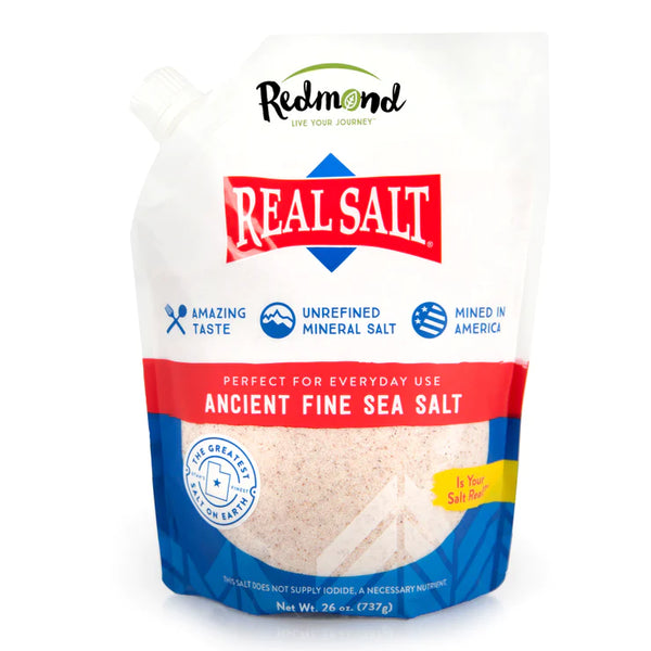 26oz Redmond Real Salt Pouch – Standish Milling Company