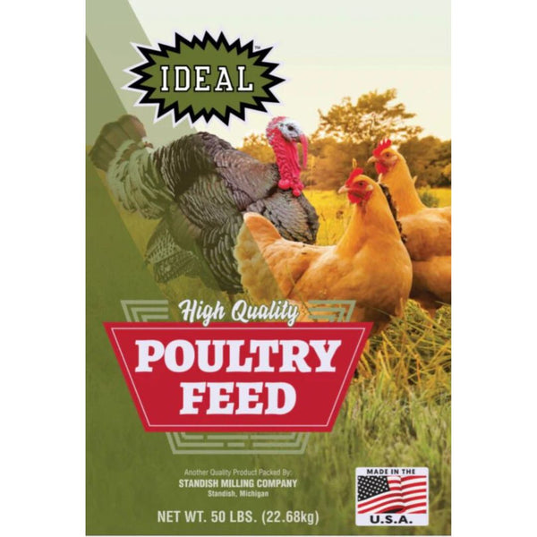 50 lb. Poultry Feed - Ideal AA Layer Chicken Crumble