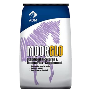 50 Lbs. ADM MOORGLO 14/18 Equine High-Fat Supplement