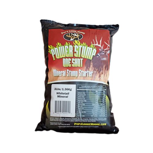 3# Pop's Loose Moose Power Stump Starter Mineral