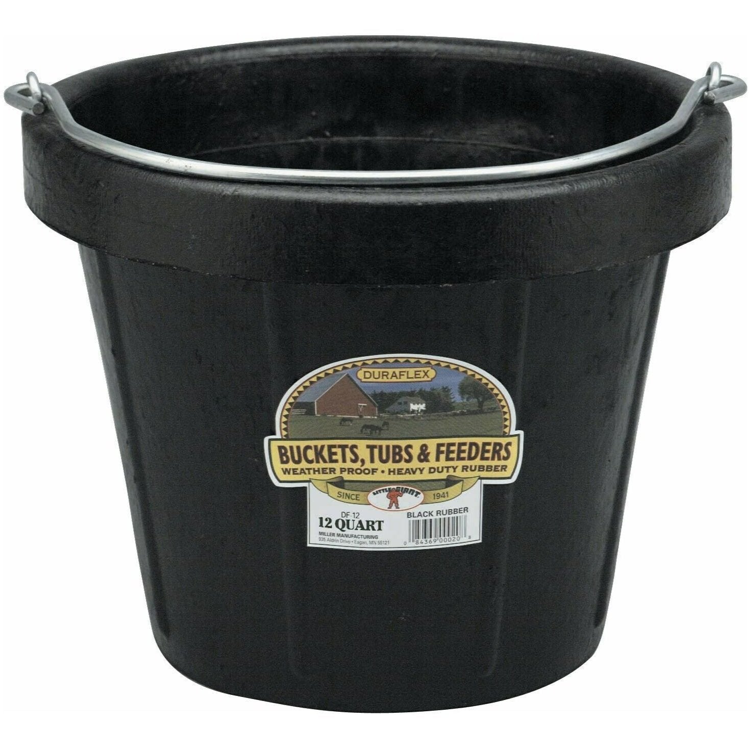 12 Quart Heavyweight Rubber Pail – Standish Milling Company