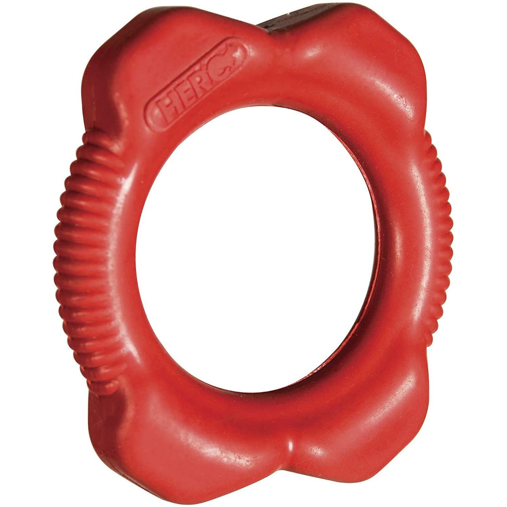 Hero Retriever Series Natural Rubber Ring - Durable Chew Toy for Dogs