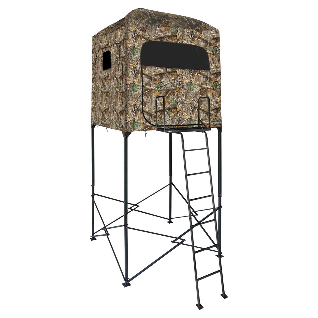 Primal Treestand The Garrison 12' Deluxe Quad Pod with Enclosure ...