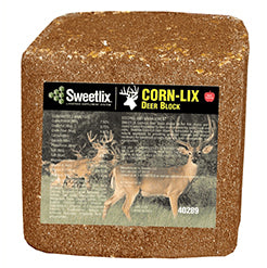 25LB Sweet-Lix Corn Apple Block | Standish Milling