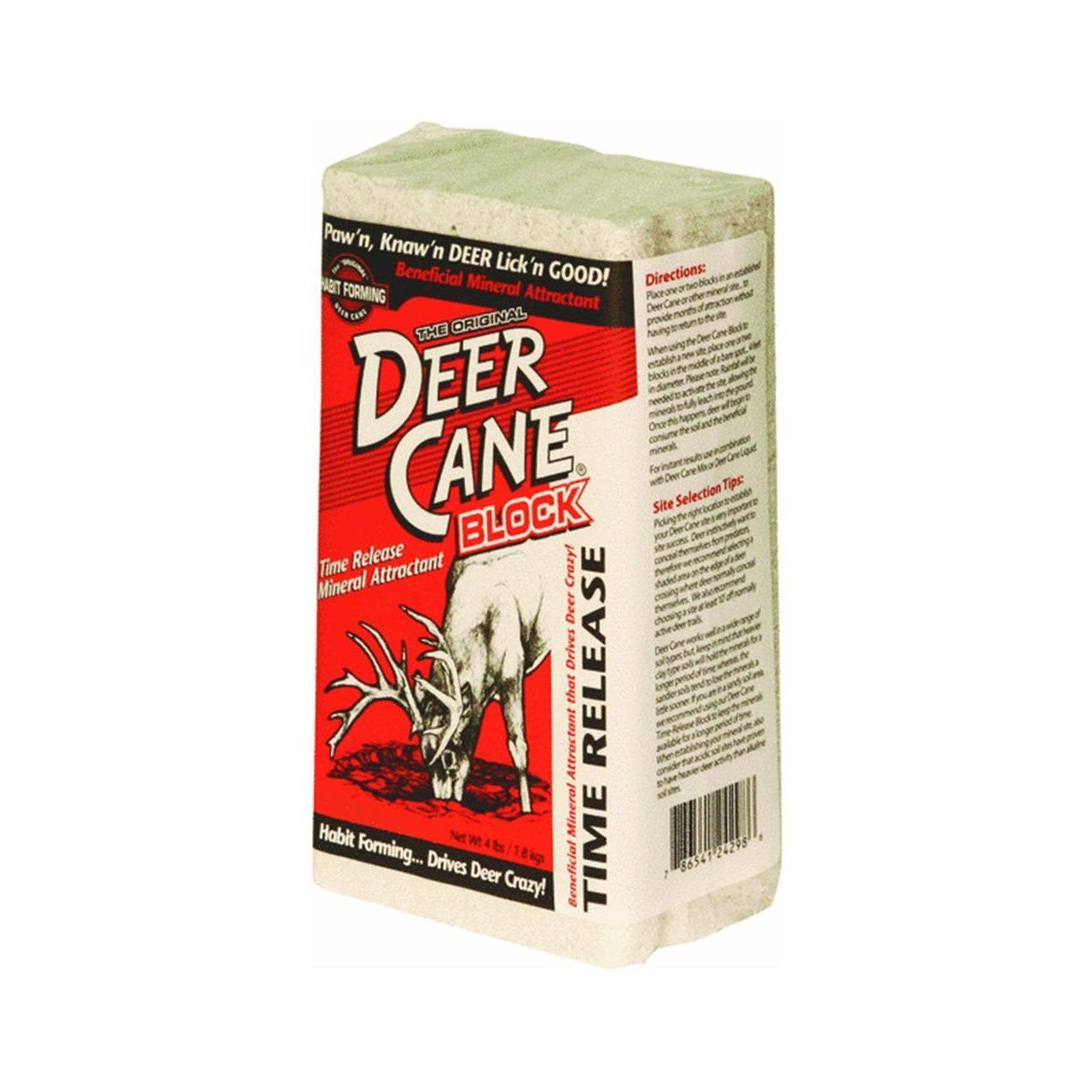 4LBS Deer CO-CAIN Block Attractant – Standish Milling Company