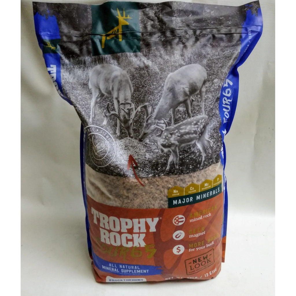 30lbs Trophy Rock Four 65 Supplement for Deer – Standish Milling Company